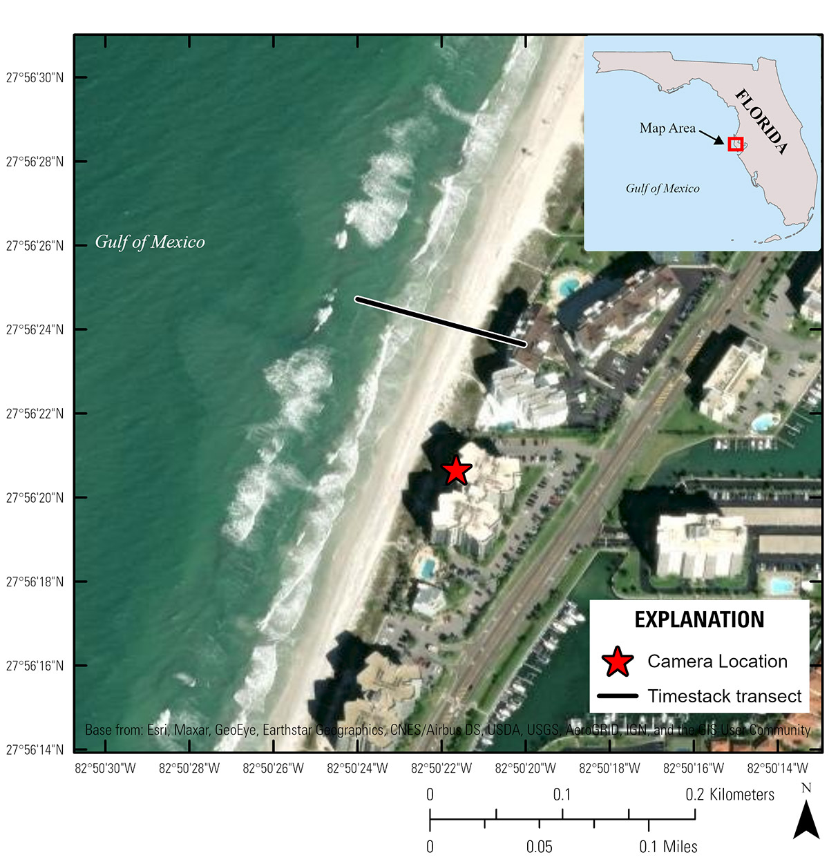 Data Release - USGS CoastCam at Sand Key, Florida: Timestack Imagery ...