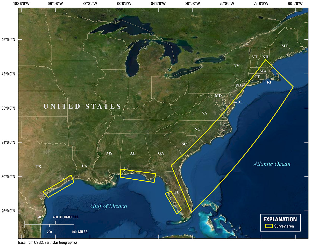Data Release - Atlantic and Gulf Coast Sandy Coastline Topo-Bathy ...