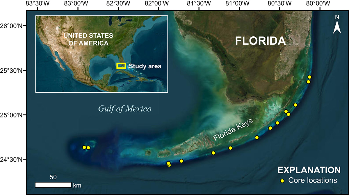 Data Release - U-series Ages and Elevation Data of Late Pleistocene ...