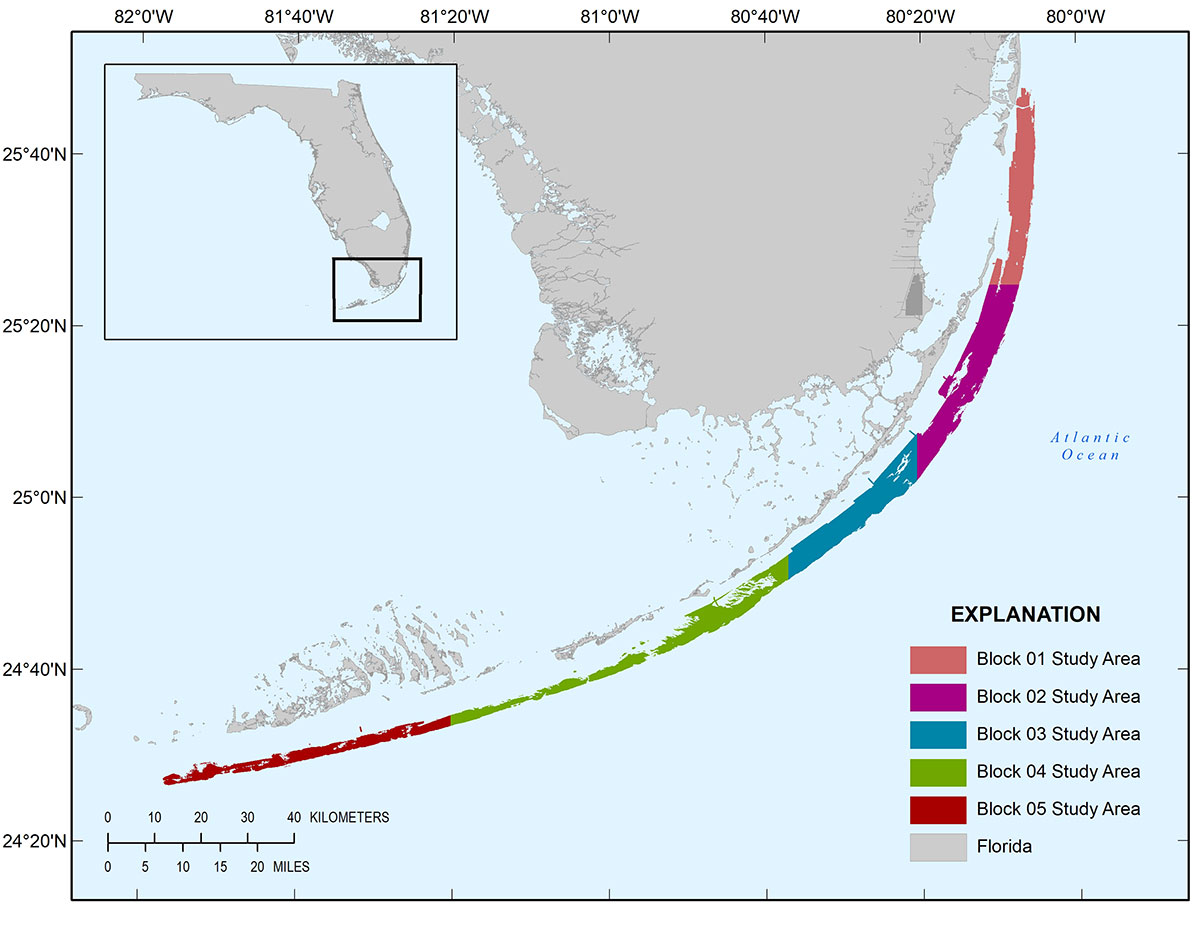 Data Release - Florida Reef Tract 2016-2019 Seafloor Elevation ...